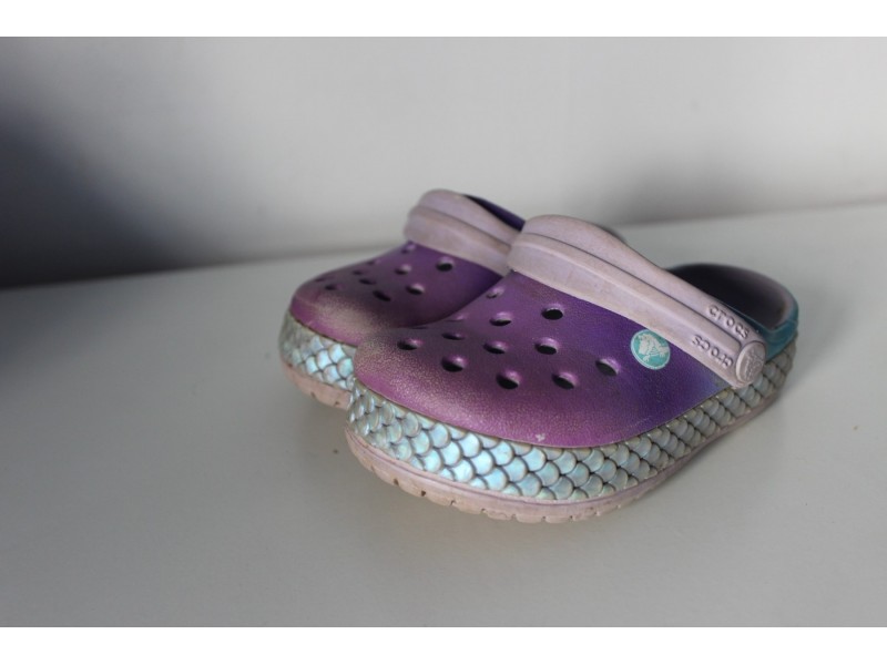 klompe papuce za devojcicu crocs C7 original sandale