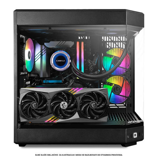 VIP HYTE Z9 Ultimate Gaming PC - Intel Core i9-14900K, RTX 4070 Ti SUPER, 2TB NVME SSD, 64GB DDR5, HYTE Y60, ROG 1000W, Win 11 Pro RK