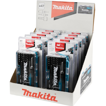 Makita 47-delni komplet nasadnih ključeva i bitova 10/1 B-36170-10