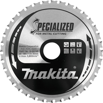 Makita list za testeru od tvrdog metala 185mm B-09743