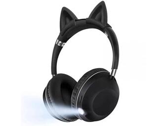 CAT Ear Bluetooth slušalice crne