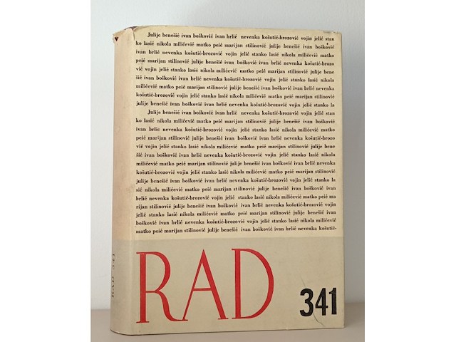 Rad JAZU Knjiga 341