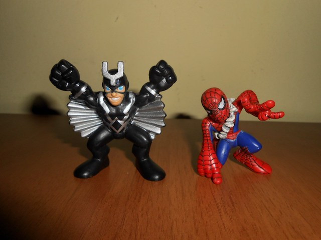Super Hero Squad - Black Bolt VS Spider-Man