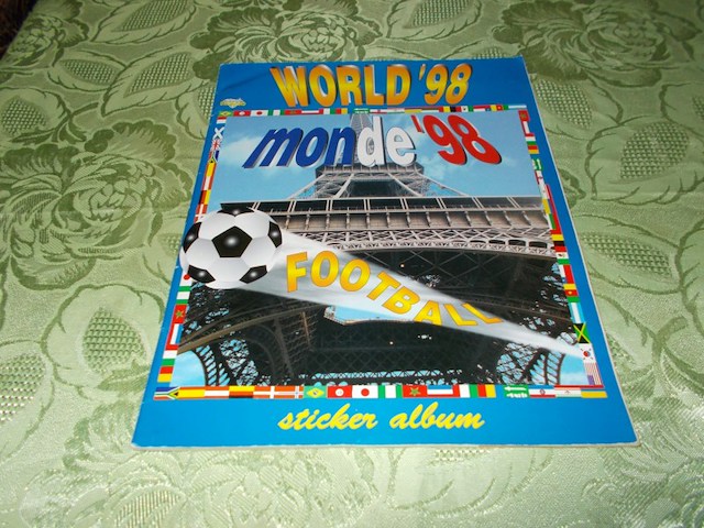 World 98 - France 98 - FIFA - Diamond - fali 35 slicica