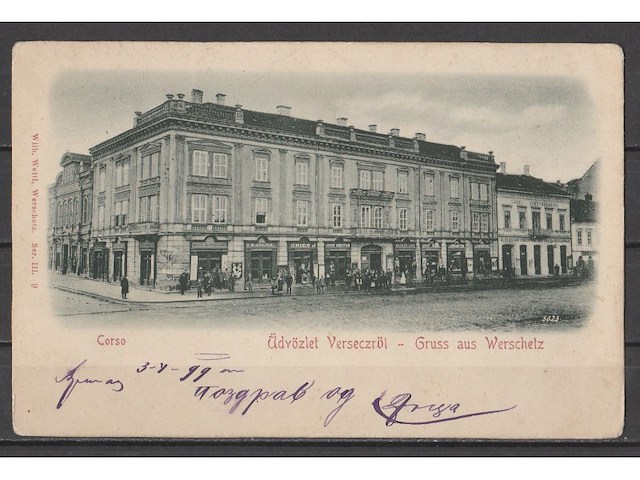 Vrsac - Korso 1899