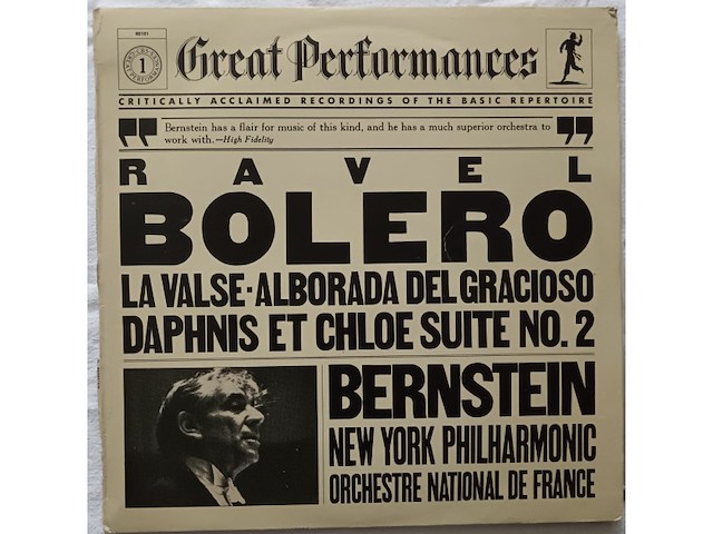 Ravel,  Bernstein, New York Philha.Orchestra - Bolero