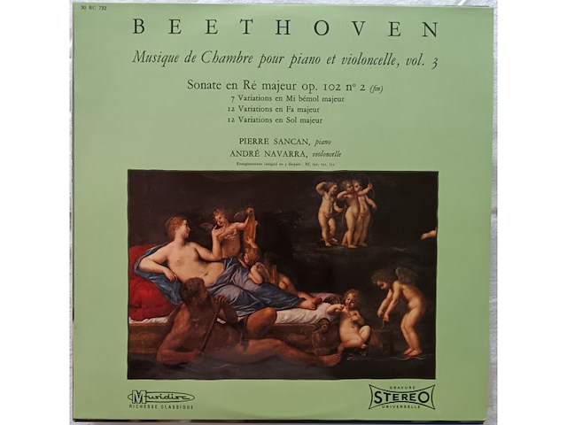 Pierre Sancan, Andre Navarra, Beethoven - Sonate