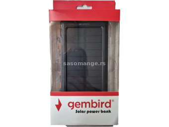 GEMBIRD HRD-T12 * Gembird solar power bank 12000mAh 2xUSB, LED, kompas(899)