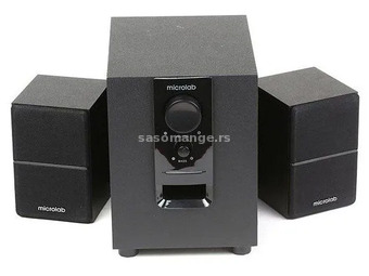 MICROLAB Microlab M106BT Aktivni drveni zvucnici 2.1 10W RMS(5W, 2x2.5W) BLUETOOTH , 3.5mm