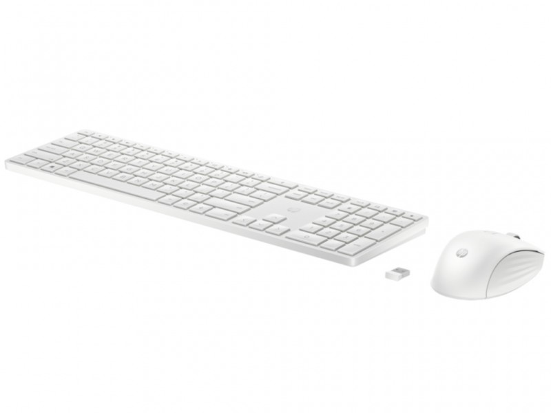 Tastatura+miš HP 650bežični set/4R016AA/ bela (4R016AA)