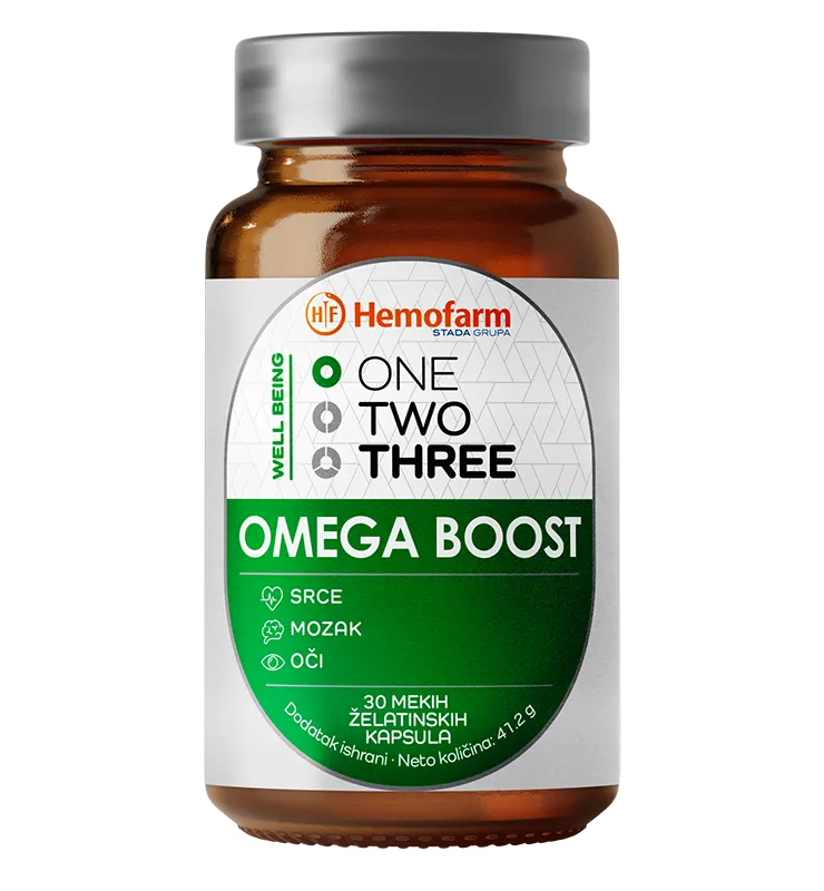 One Two Three Omega Boost 30 kapsula