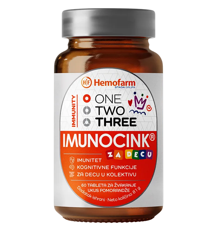 One Two Three Imunocink za decu 60 tableta