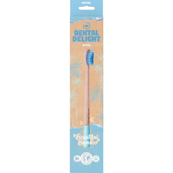 OSTALO - Dental Delight Beautiful Bamboo - TOOTHBRUSH BLUE