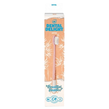 OSTALO - Dental Delight Beautiful Bamboo - TOOTHBRUSH WHITE