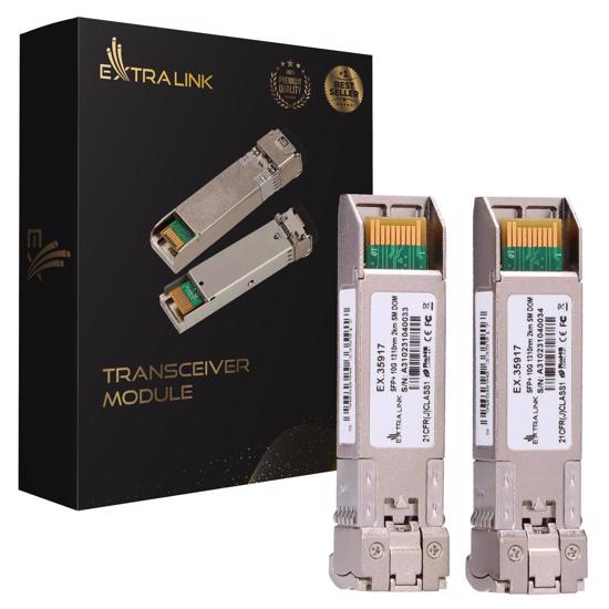 Extralink SFP+ 10G 1310nm, SM, LC, 2km, po komadu