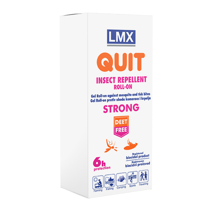 QUIT STRONG gel roll-on protiv uboda komaraca i krpelja