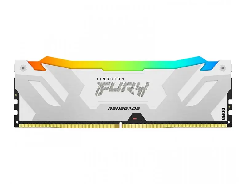 KINGSTON DIMM DDR5, 16GB, 6.400MHZ, FURY RENEGADE RGB WHITE (KF564C32RWA-16)