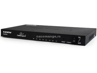 GEMBIRD DSP-8PH4-03 Gembird HDMI spliter aktivni, 1 na 8 port-a