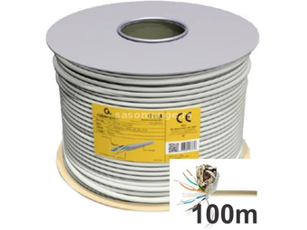 GEMBIRD FPC-6004-L/100 Gembird FTP cat.6 Indoor licnasti CCA kotur 100m