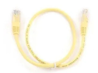 GEMBIRD PP12-0.25M/Y Gembird Mrezni kabl, CAT5e UTP Patch cord 0.25m yellow