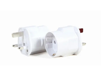 GEMBIRD Travel adapter A-AC-EUFUKM-01 Gembird EU na UK, 13A