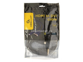 GEMBIRD CC-HDMI-DVI-6 Gembird HDMI to DVI male-male kabl 1,8m