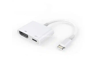 Adapter konverter Lighting - HDMI /TipC L2H-130 Kettz