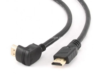 GEMBIRD CC-HDMI490-10 Gembird HDMI kabl 4K UHD, Ethernet, konektor pod uglom 90 stepeni 3m A