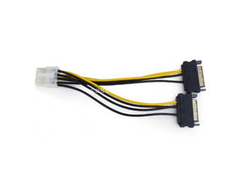 E-GREEN Naponski adapter za PCI-E VGA (8-pin) -2x Sata