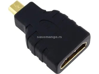 FAST ASIA Adapter Micro HDMI (M) - HDMI (F) crni