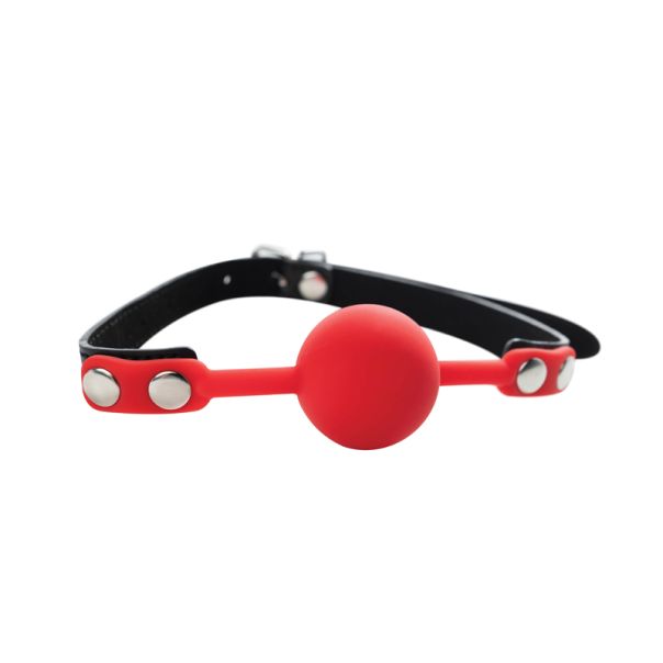 Crvena silikonska kugla za usta Red Silicone Ball Gag