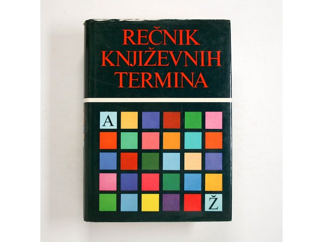 Rečnik književnih termina