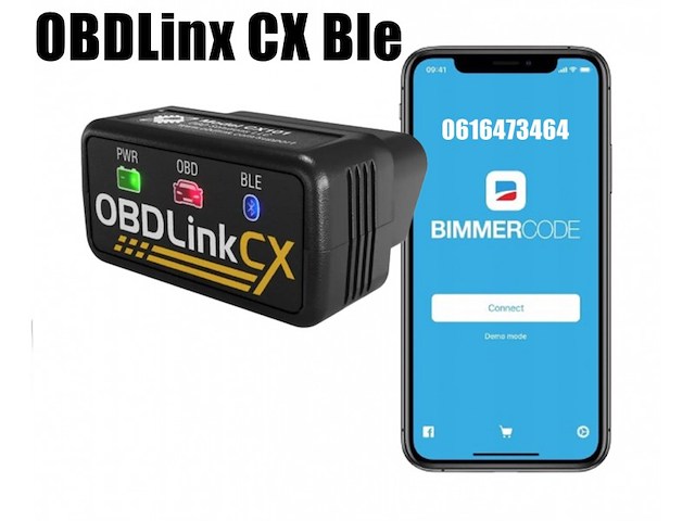 OBDLink CX BLE Bluetooth OBD2 za Bimmercode iOS i Andro