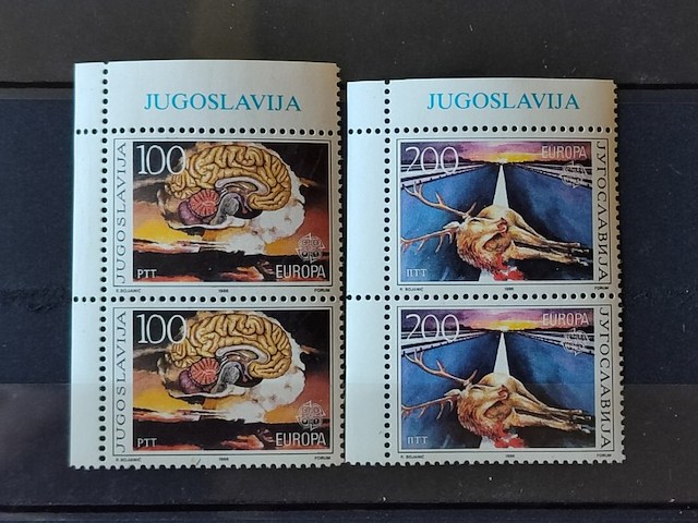 1986 SFRJ - EVROPA CEPT 1986