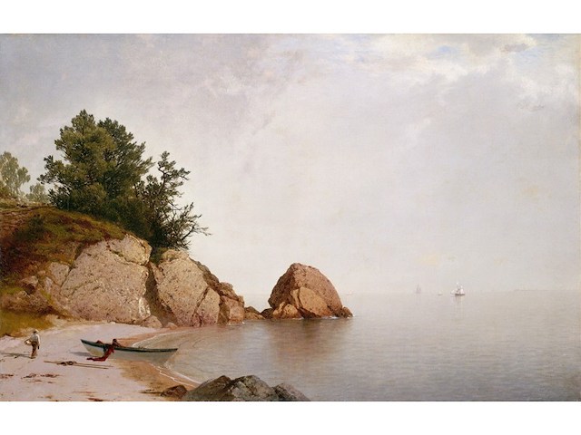 Beach at Beverly (c. 1869-1872) John Frederick Kensett