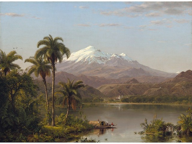 Tamaca Palms (1854) Frederic Edwin Church (American, 18