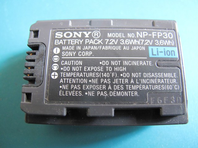 SONY baterija NP-FP30 za kamkordere