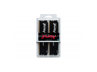 Kingston DDR5 64GB (2x32GB kit) 6400MT/s Fury Beast Black EXPO (KF564C32BBEK2-64) memorija za des...