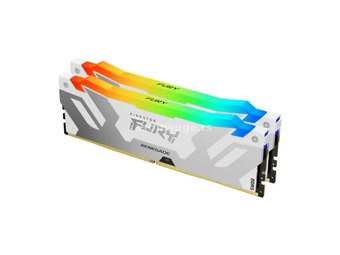 DIMM DDR5 32GB (2x16GB kit) 8000MT/s KF580C38RWAK2-32 FURY Renegade Silver/White RGB XMP