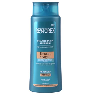 Šampon za obnavljanje kose RESTOREX keratin i argan