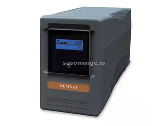 UPS Socomec NeTYS PE 1500VA/900W 230V 50/60Hz AVR, Step wave, LCD displej, RJ45, 1xUSB