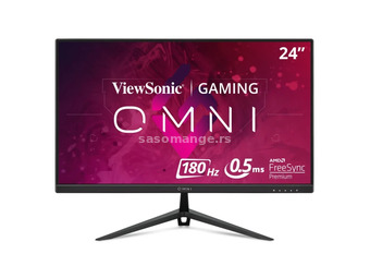 Monitor 24 Viewsonic VX2428 1920x1080/Full HD/180Hz/IPS/0.5ms/2xHDMI/DP/Freesync Premium/Zvučnici