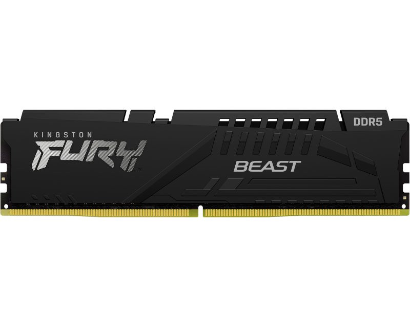 KINGSTON - DIMM DDR5 16GB 6400MT/s KF564C32BBE-16 FURY Beast Black EXPO