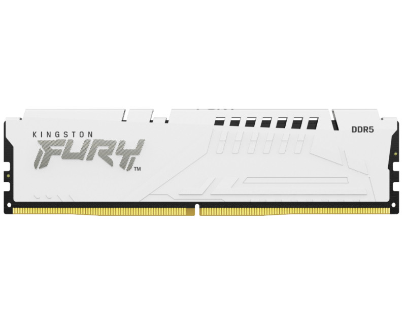 KINGSTON - DIMM DDR5 16GB 6400MT/s KF564C32BWE-16 FURY Beast White XMP