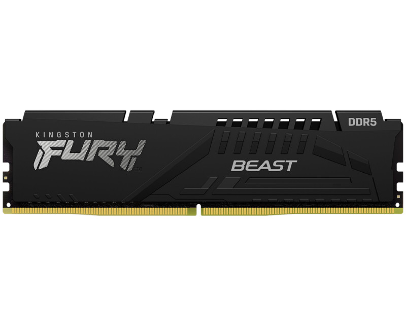 KINGSTON - DIMM DDR5 32GB 6400MT/s KF564C32BB-32 FURY Beast Black XMP