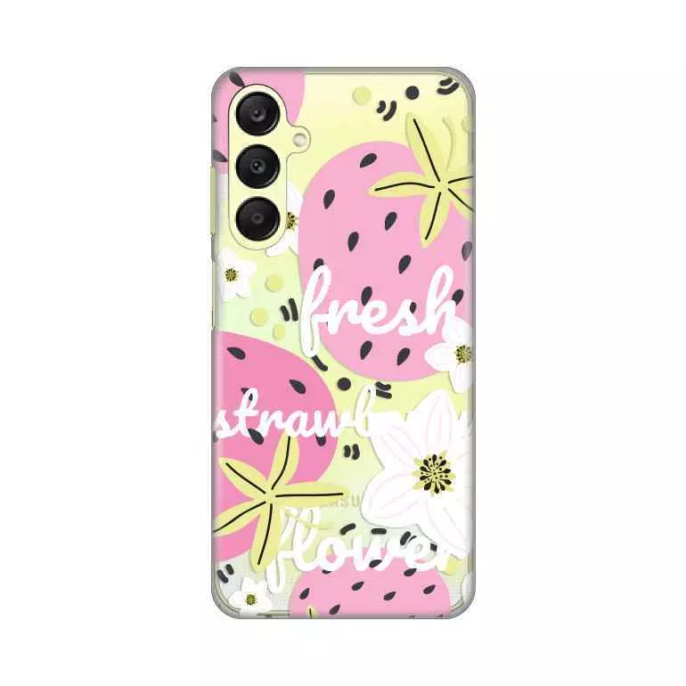 Maska silikon Print za Samsung A256B Galaxy A25 5G Fresh Pink