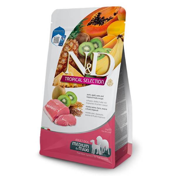Farmina N&D Tropical Salmon Medium&Maxi - 2 kg