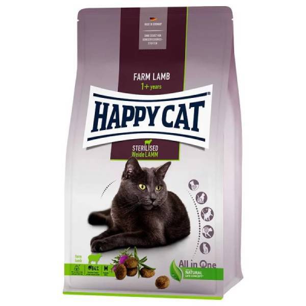 Happy Cat Sterilized jagnjetina - 1.3 kg