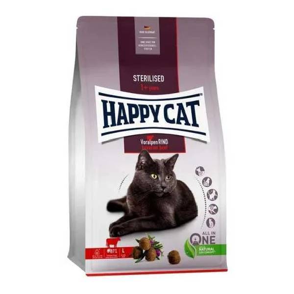 Happy Cat Sterilized govedina - 10 kg