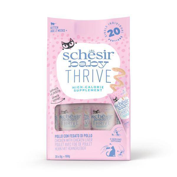 Schesir Baby Pouch-Mouse-Multipack/ Pile&Pileca jetra - 20 x 8g